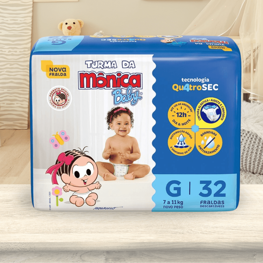 Mônica Baby: fraldas e produtos infantis | e.dona