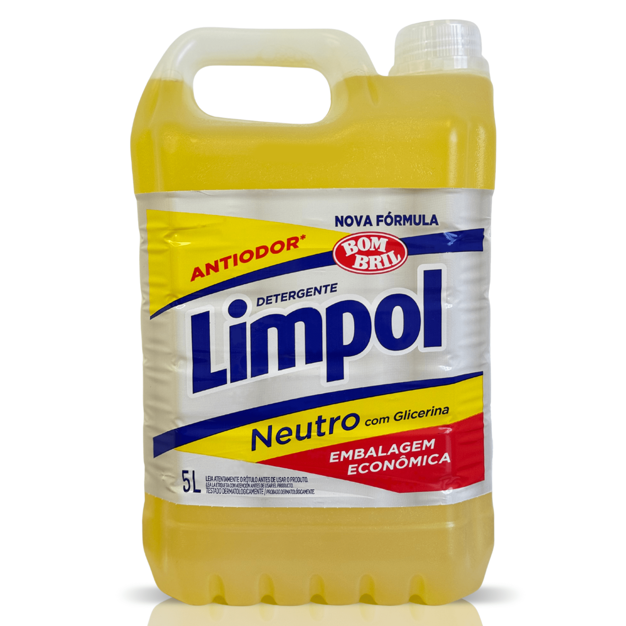 Detergente Neutro com Glicerina Limpol 5 litros | e.dona